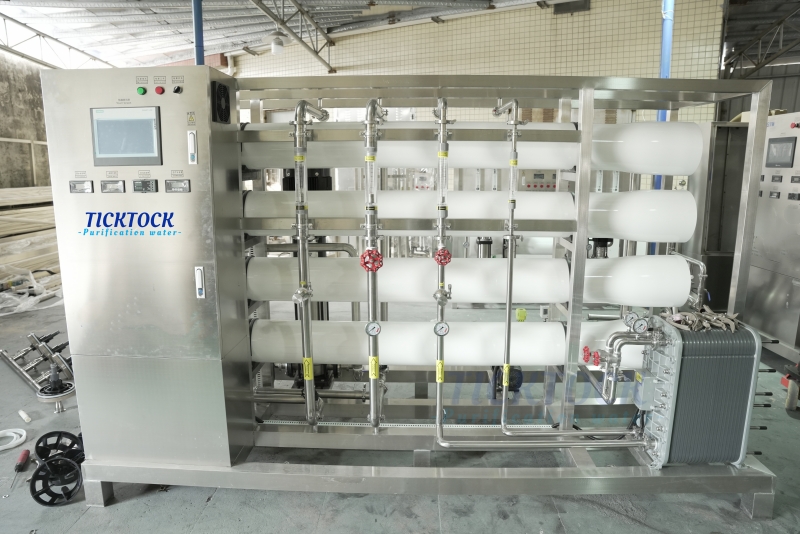 TK-EDI-8T/H RO water treatment system ion pure EDI deionized water ...