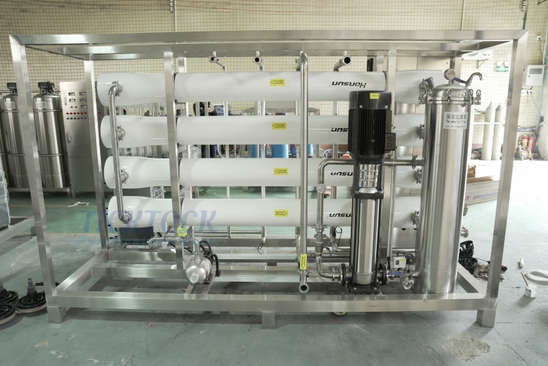TK-EDI-8T/H RO water treatment system ion pure EDI deionized water ...